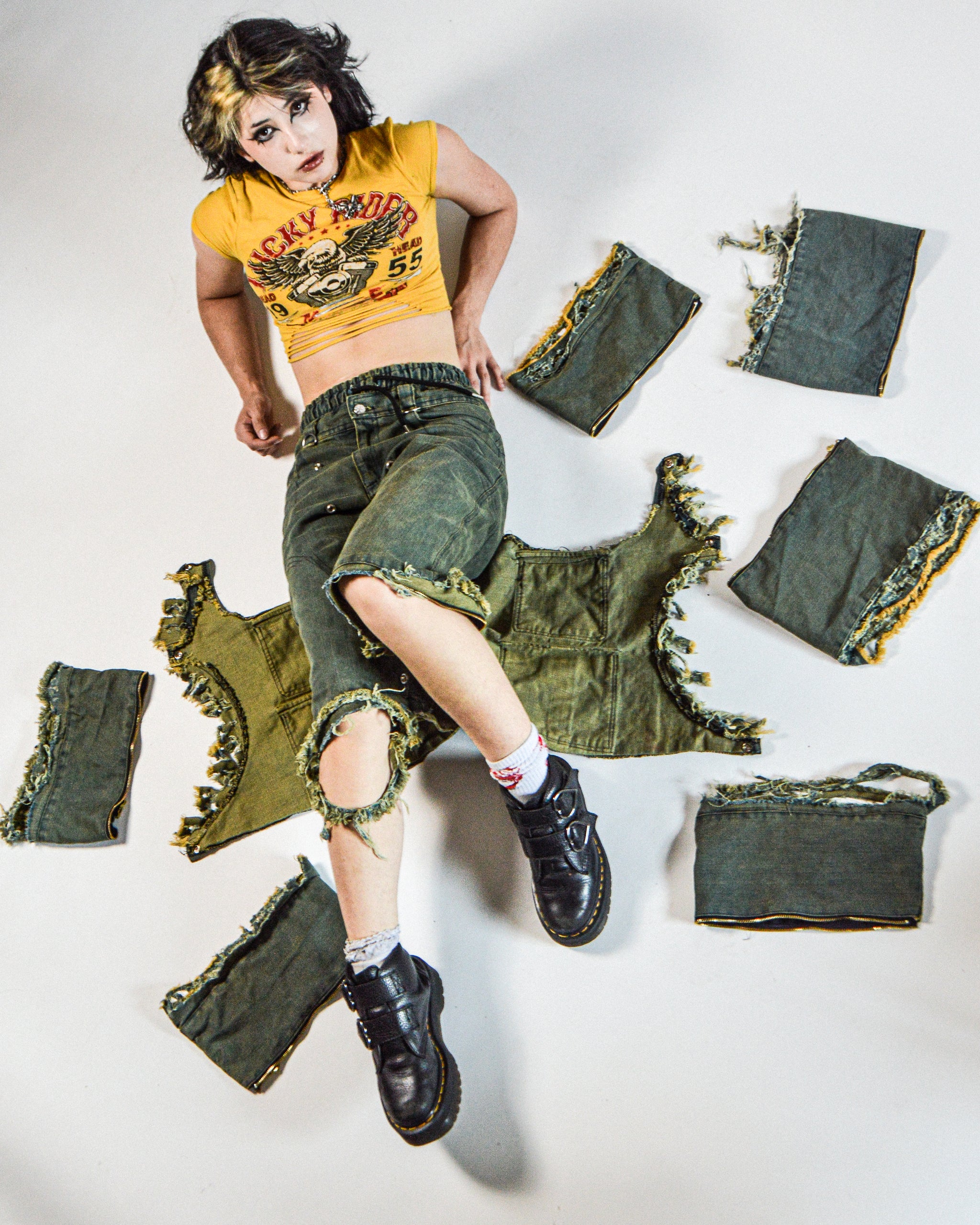 Multi-Layered MENACE Denim – Goons N Goblins